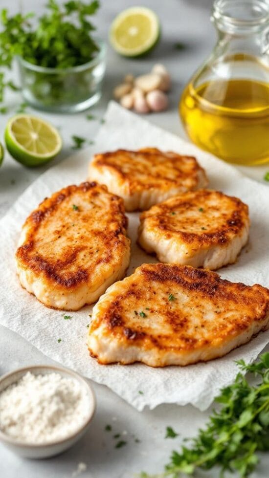 Crispy Chuleta Frita With Garlic Lime Sauce - Recipe Archive