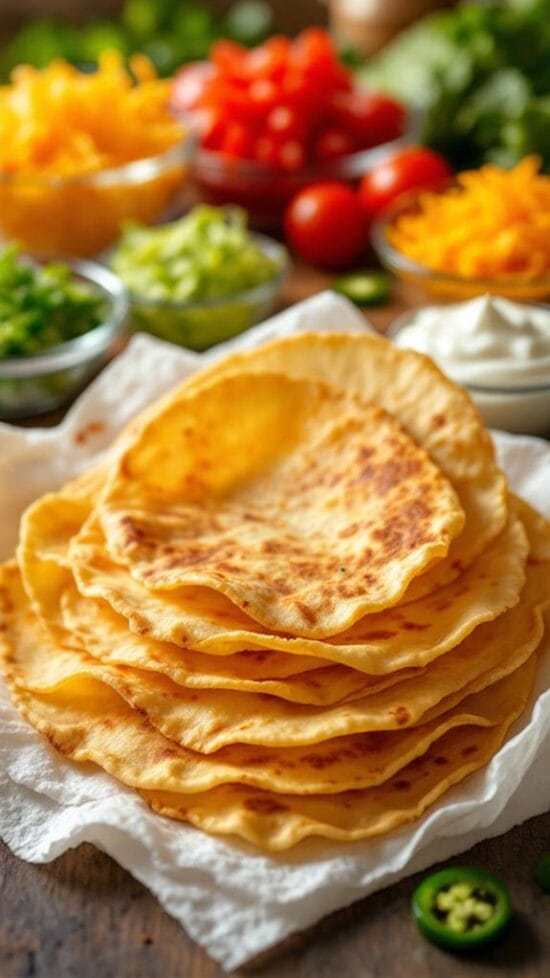 Homemade Taco Bell-Style Chalupas With Seasoned Beef and Fresh Toppings ...